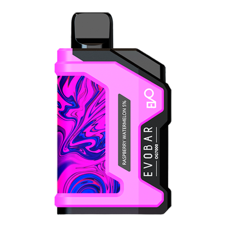 Raspberry Watermelon EVO Bar OG7000 - Disposable Vape